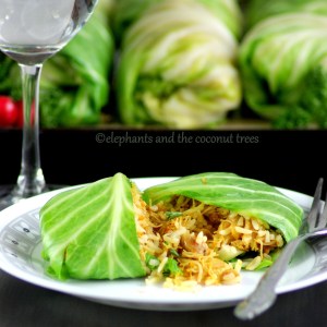 Cabbage Roll / Stuffed Cabbage with Turkey - elephants and the coconut ...