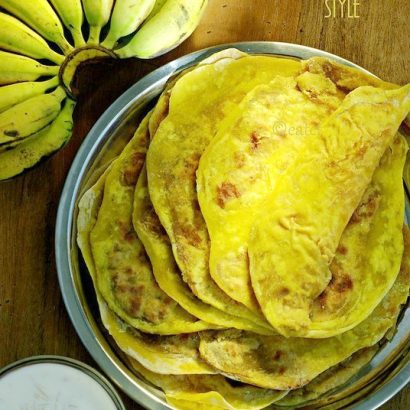 Boli Kerala Style / Puran poli / Kerala sadya recipe - elephants and ...