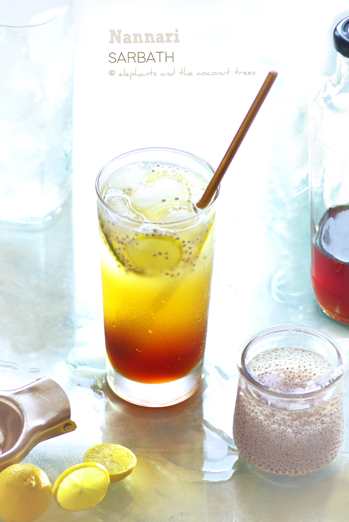 Nannari Sarbath, Indian sarsaparilla drink