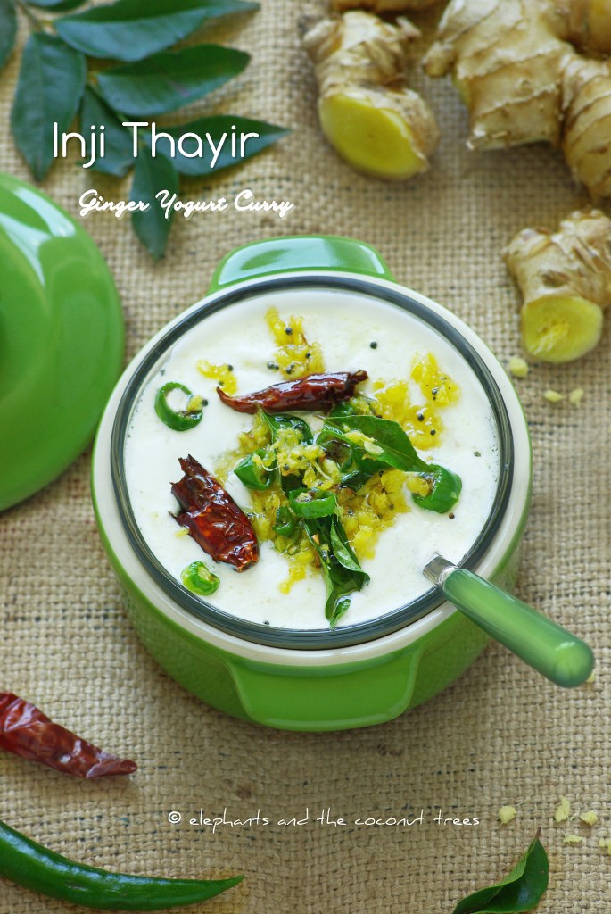 Inji thayir, Ginger Yogurt Pachadi